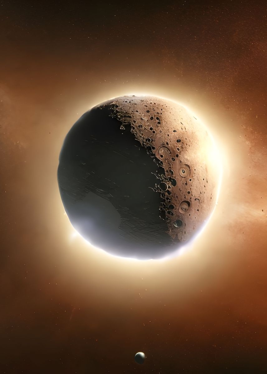 'beauty of the cosmos' Poster, picture, metal print, paint by ...