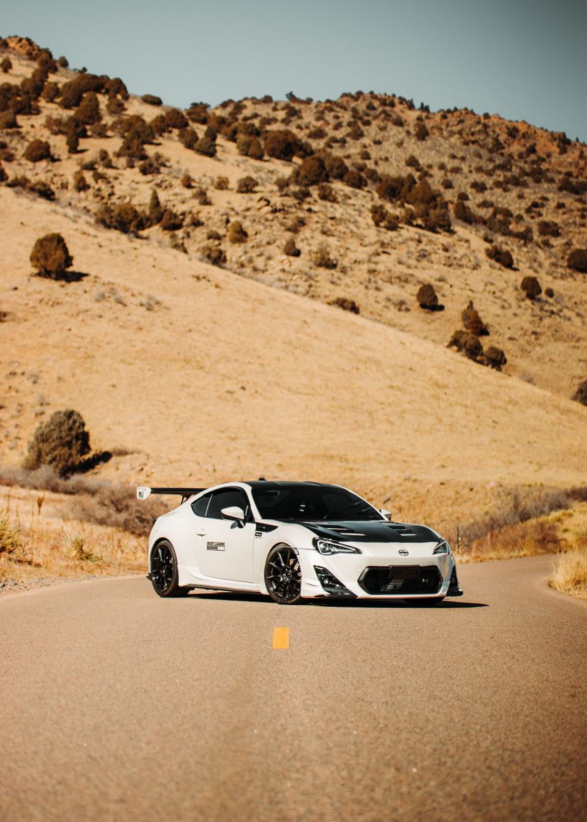 'toyota gt86' Poster, picture, metal print, paint by Supri GTR | Displate