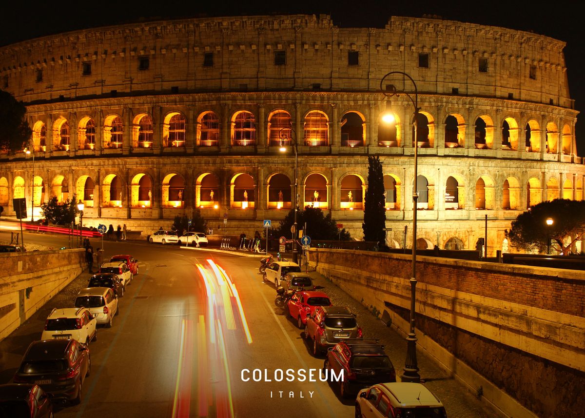 'Colosseum ' Poster by Famous City | Displate