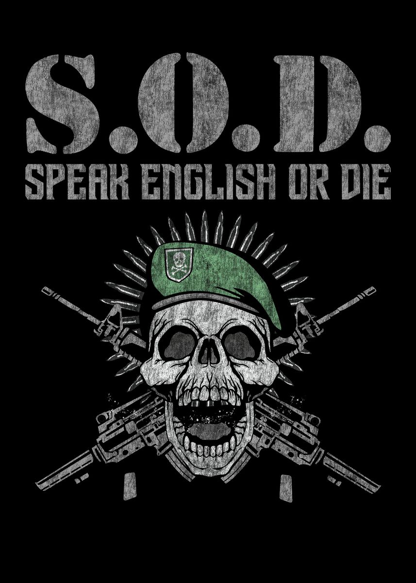 'March of the SOD' Poster, picture, metal print, paint by Leonardo ...