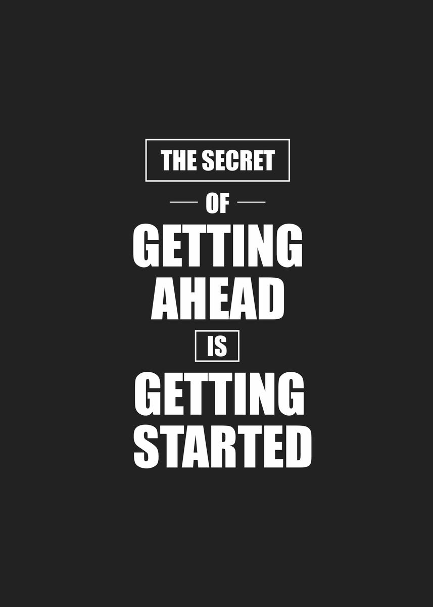 'getting ahead' Poster, picture, metal print, paint by Ratna Mutia Dewi ...