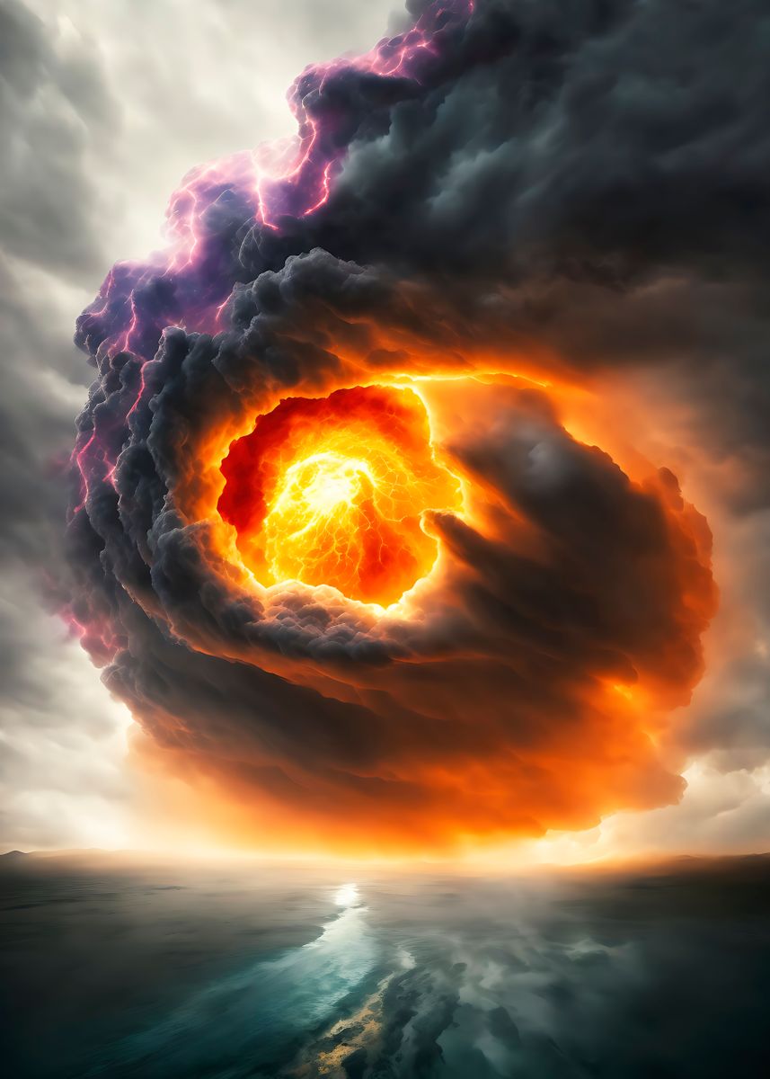 'ARMAGEDDON APOCALYPSE' Poster, picture, metal print, paint by Osvaldo ...