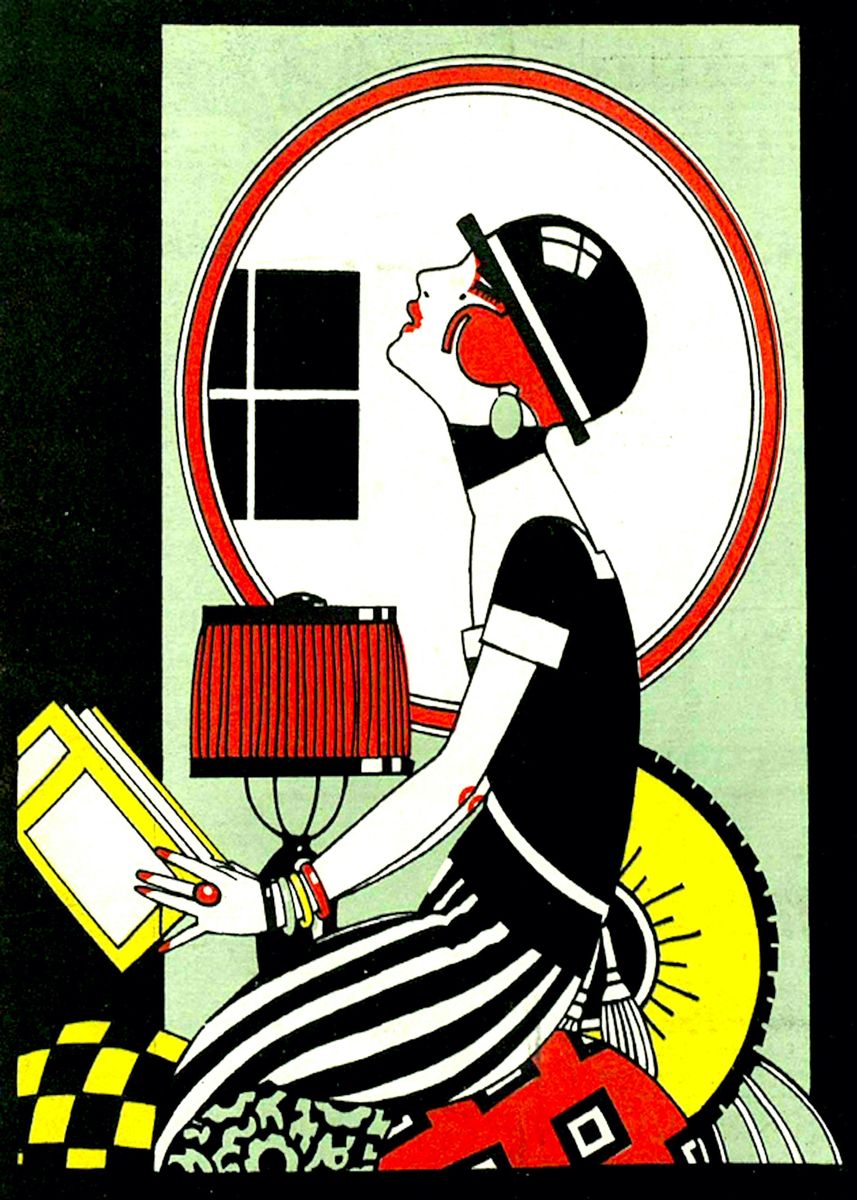 '1920s Clever Flapper Girl' Poster by VenomUnrefined | Displate