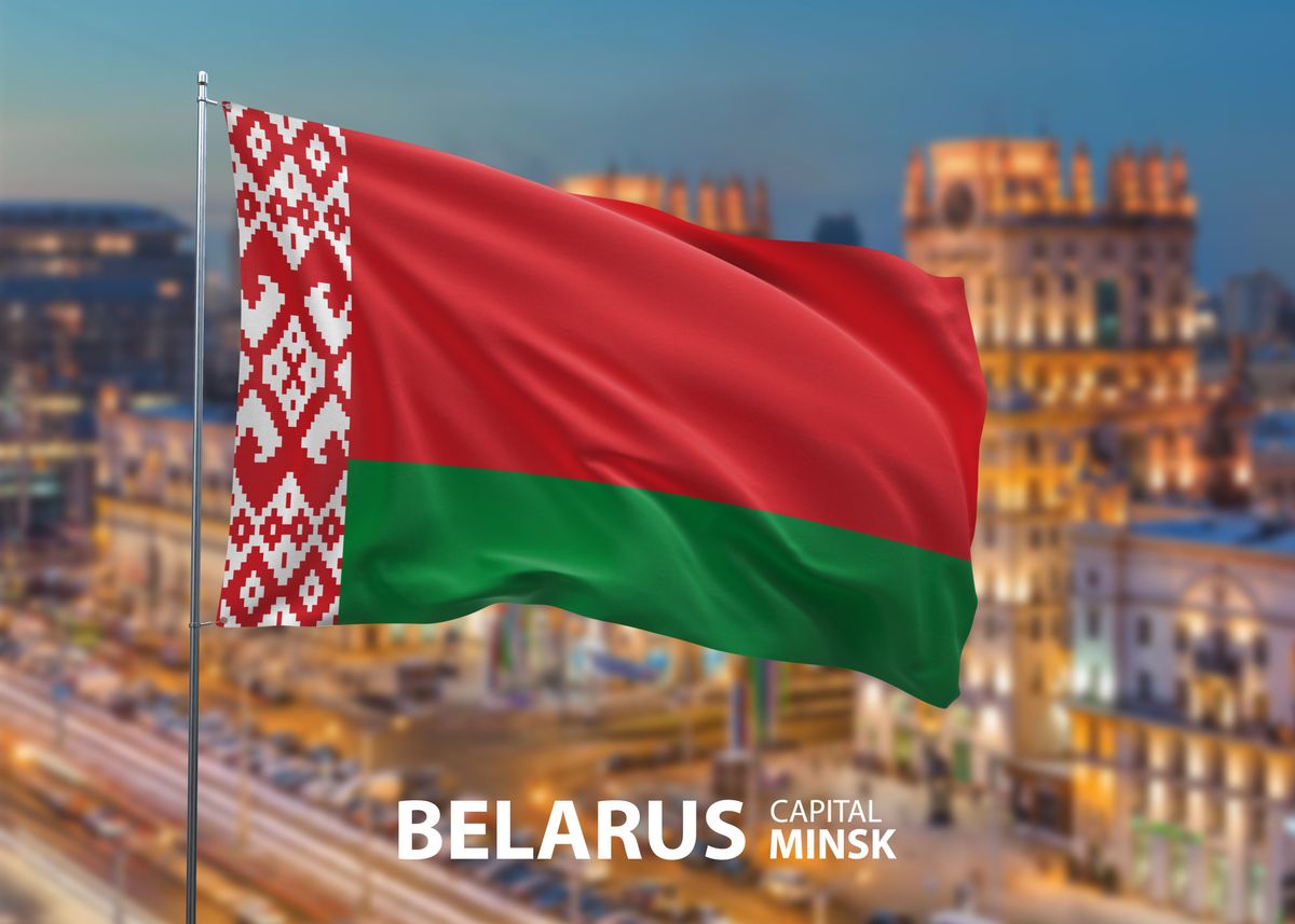 'Belarus Flag' Poster by FlyingBlade | Displate