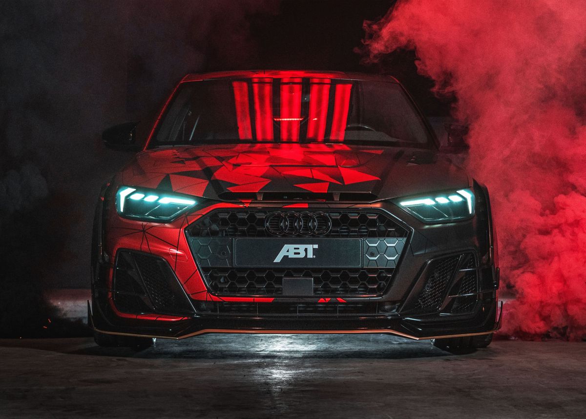 'Audi A1' Poster by Monster Car | Displate