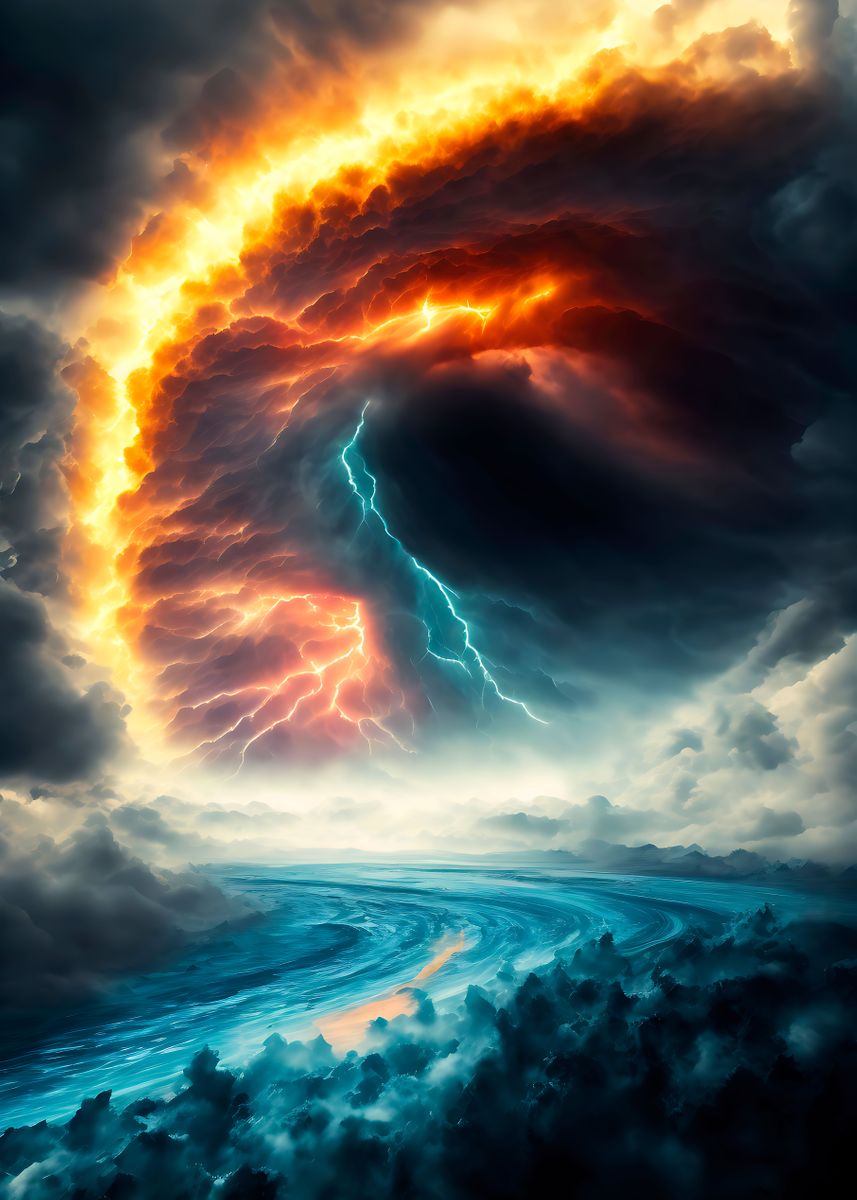 'ARMAGEDDON APOCALYPSE' Poster, picture, metal print, paint by Osvaldo ...