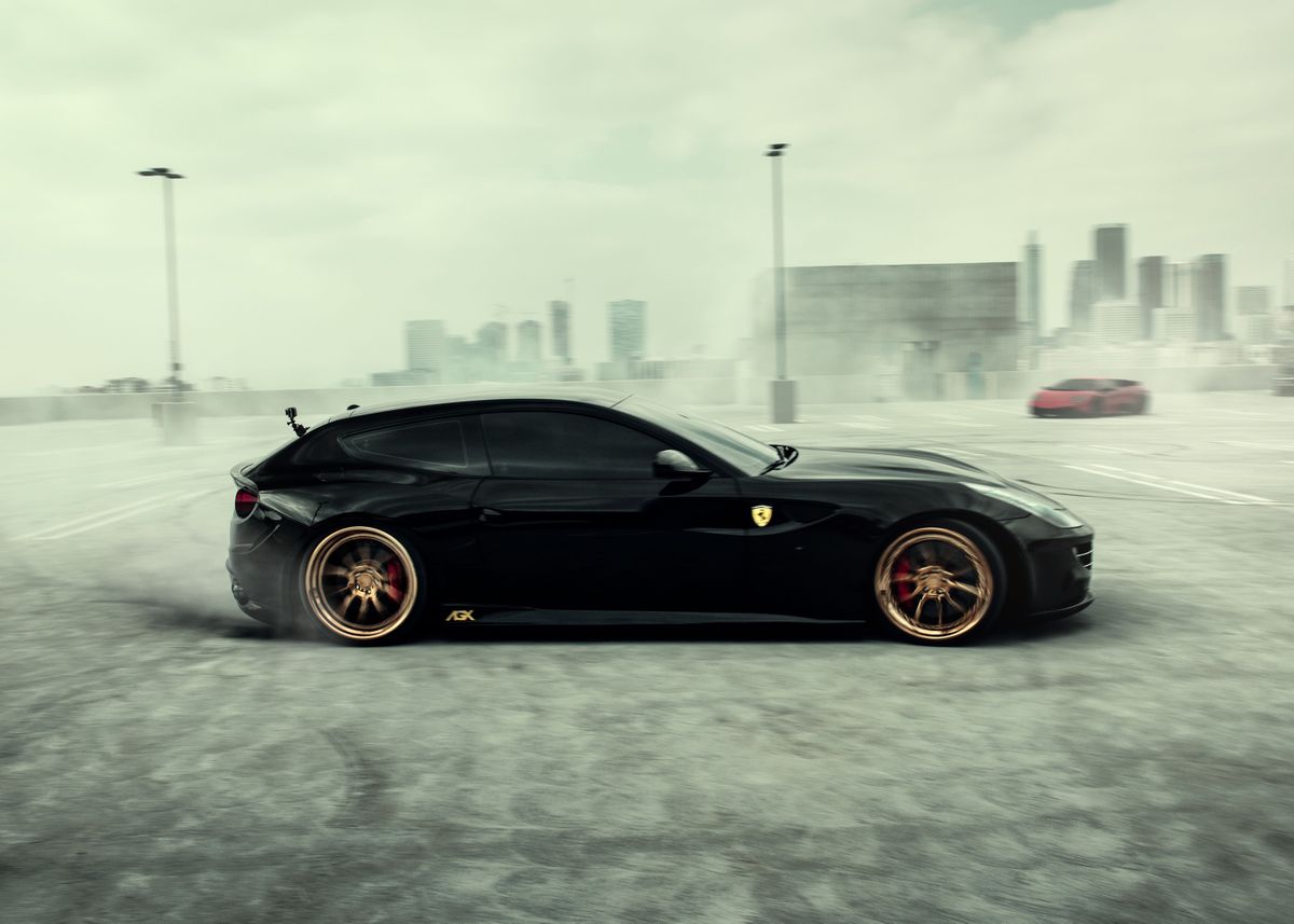 'Ferrari FF' Poster by Supri GTR | Displate