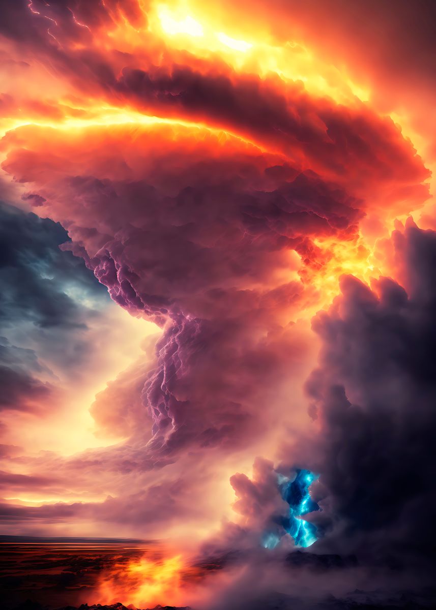 'ARMAGEDDON APOCALYPSE' Poster, picture, metal print, paint by Osvaldo ...