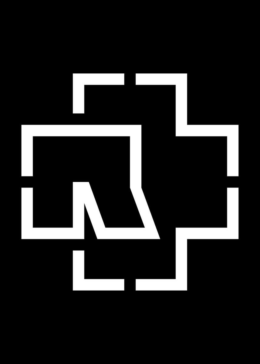 'Rammstein' Poster, picture, metal print, paint by Nathascha Kehl ...