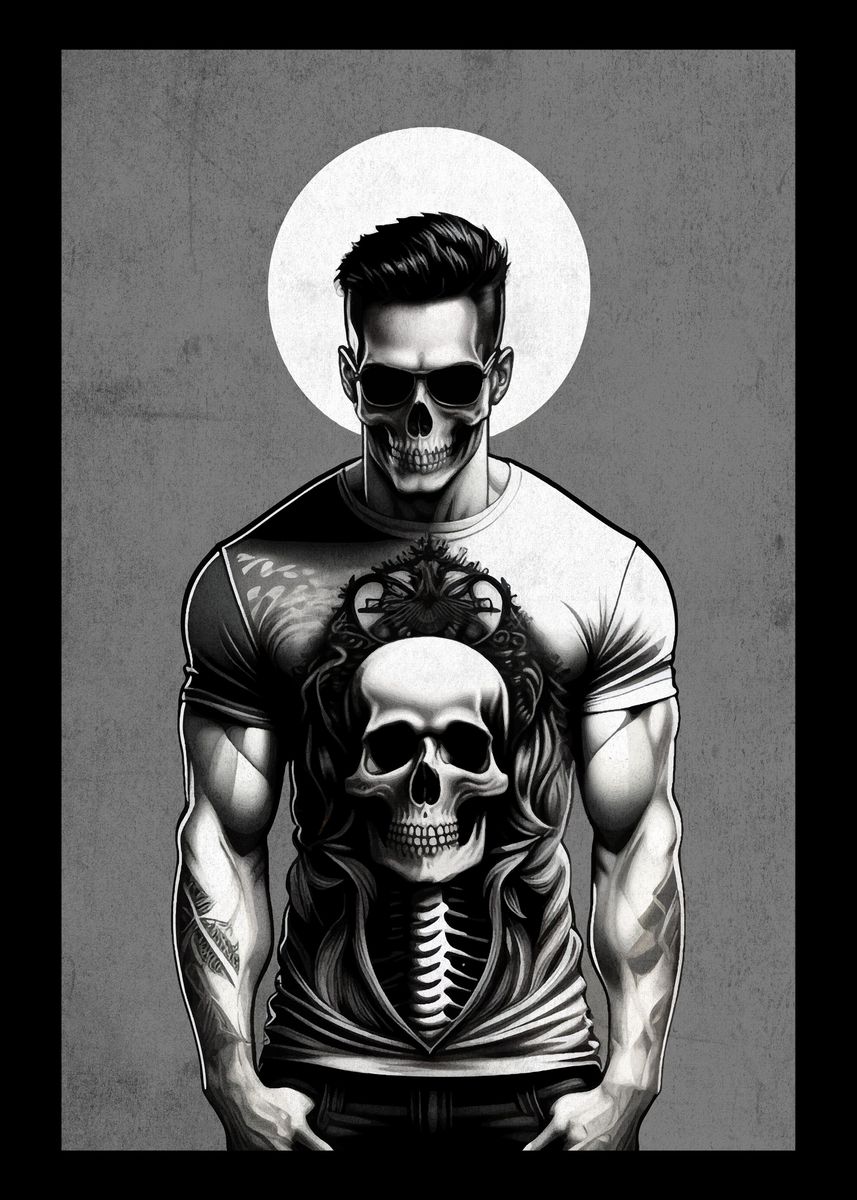 'scary' Poster, picture, metal print, paint by riyadi elyas rahmadi ...