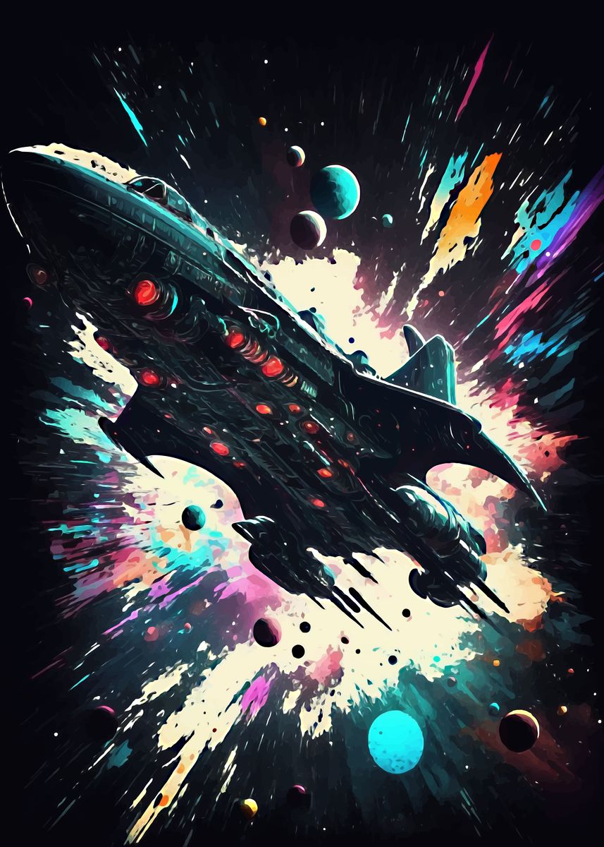 'space exploration' Poster by Mounier Wanjak | Displate