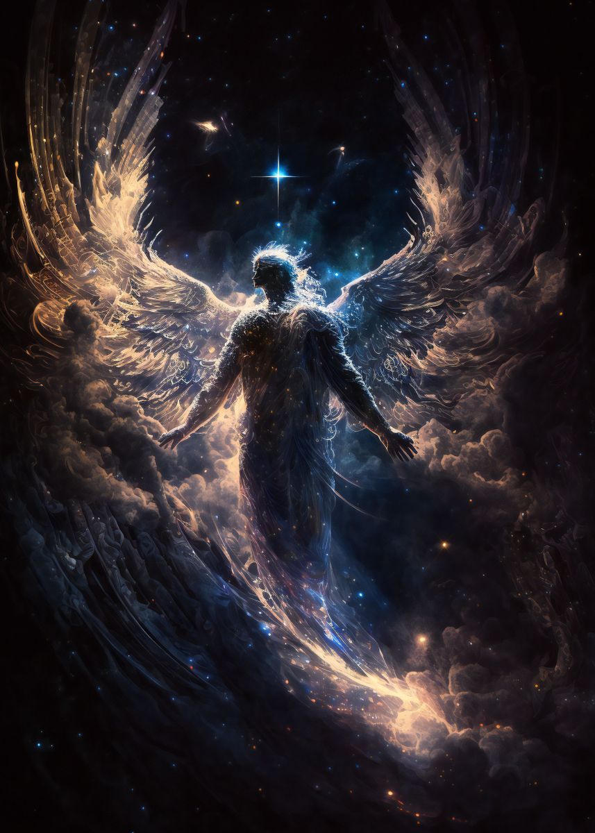 'Celestial' Poster, picture, metal print, paint by Powerful Words ...