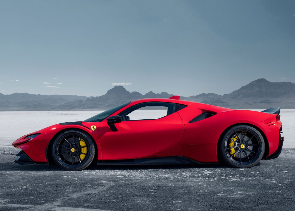'Ferrari SF90 Stradale' Poster by Supri GTR | Displate