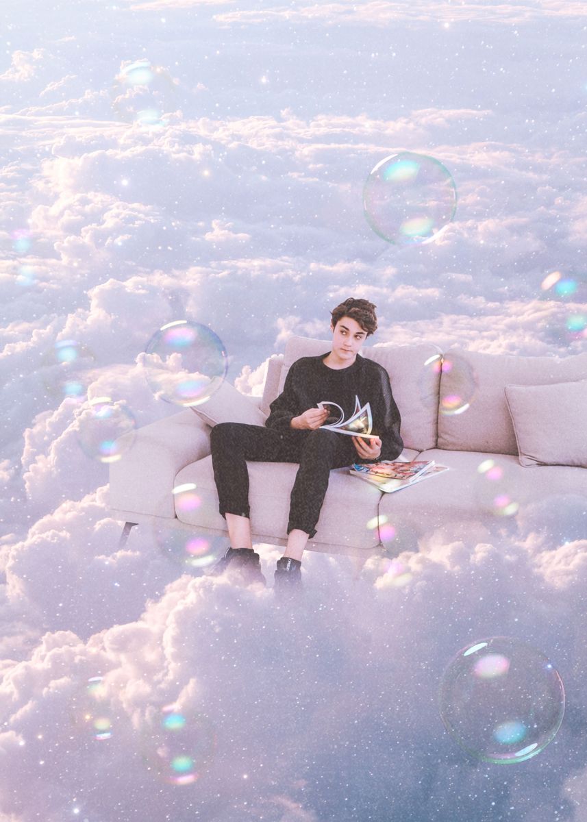 'Cloud Nine' Poster, picture, metal print, paint by Elysian Vision ...