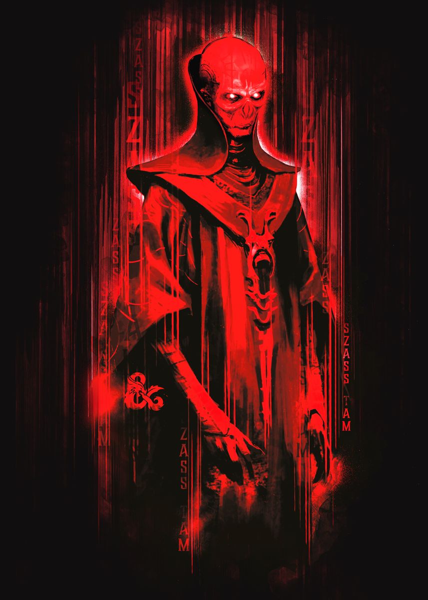 'Szass Tam' Poster, picture, metal print, paint by Dungeons and Dragons ...