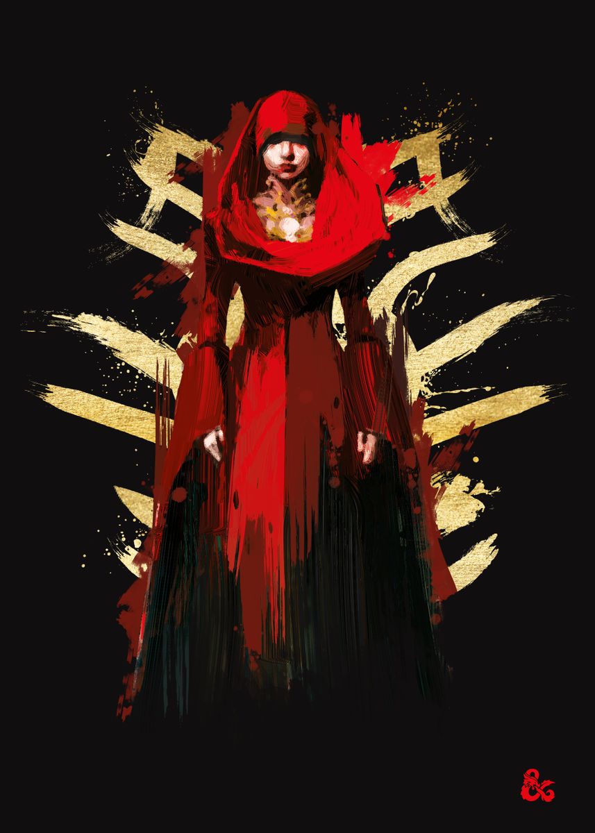 'Red Wizard of Thay' Poster, picture, metal print, paint by Dungeons ...