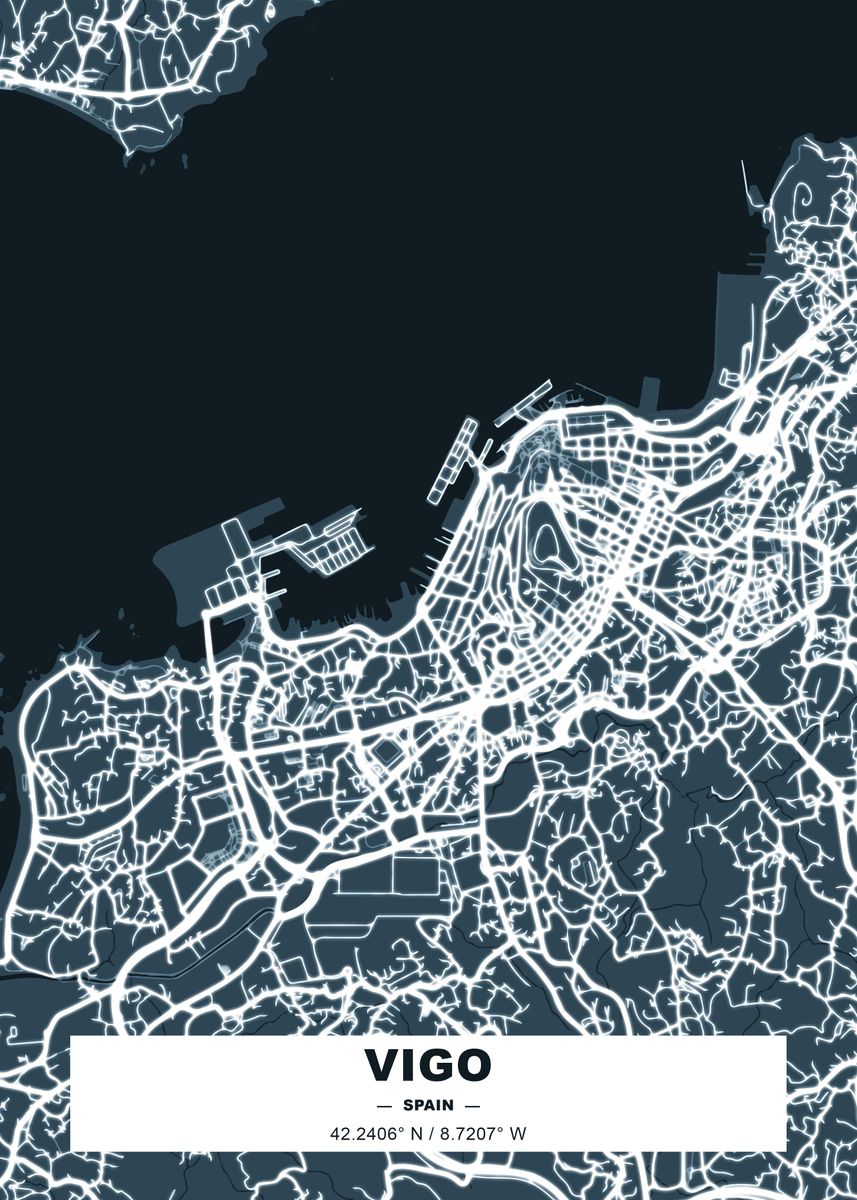 'Vigo' Poster, picture, metal print, paint by Bo Kev | Displate