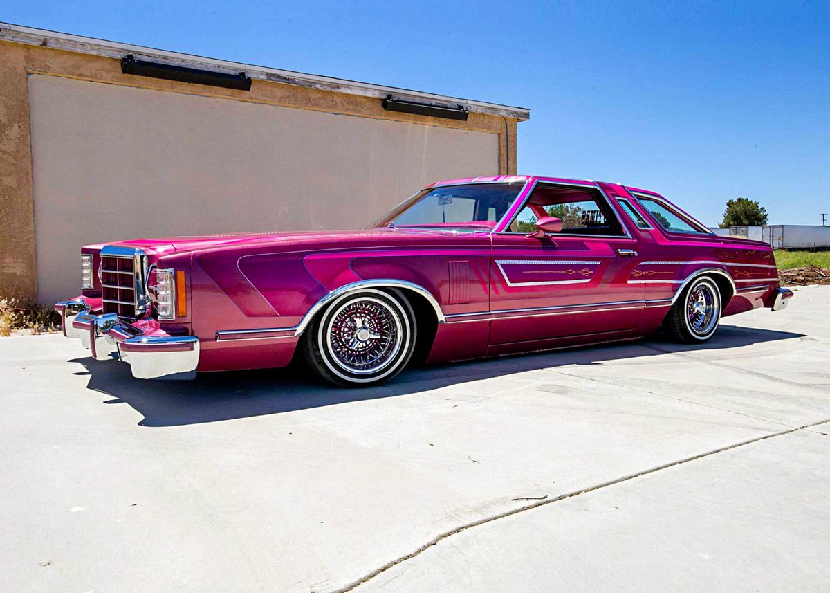 'Lowrider cevrolet impala' Poster by Spot Cars | Displate