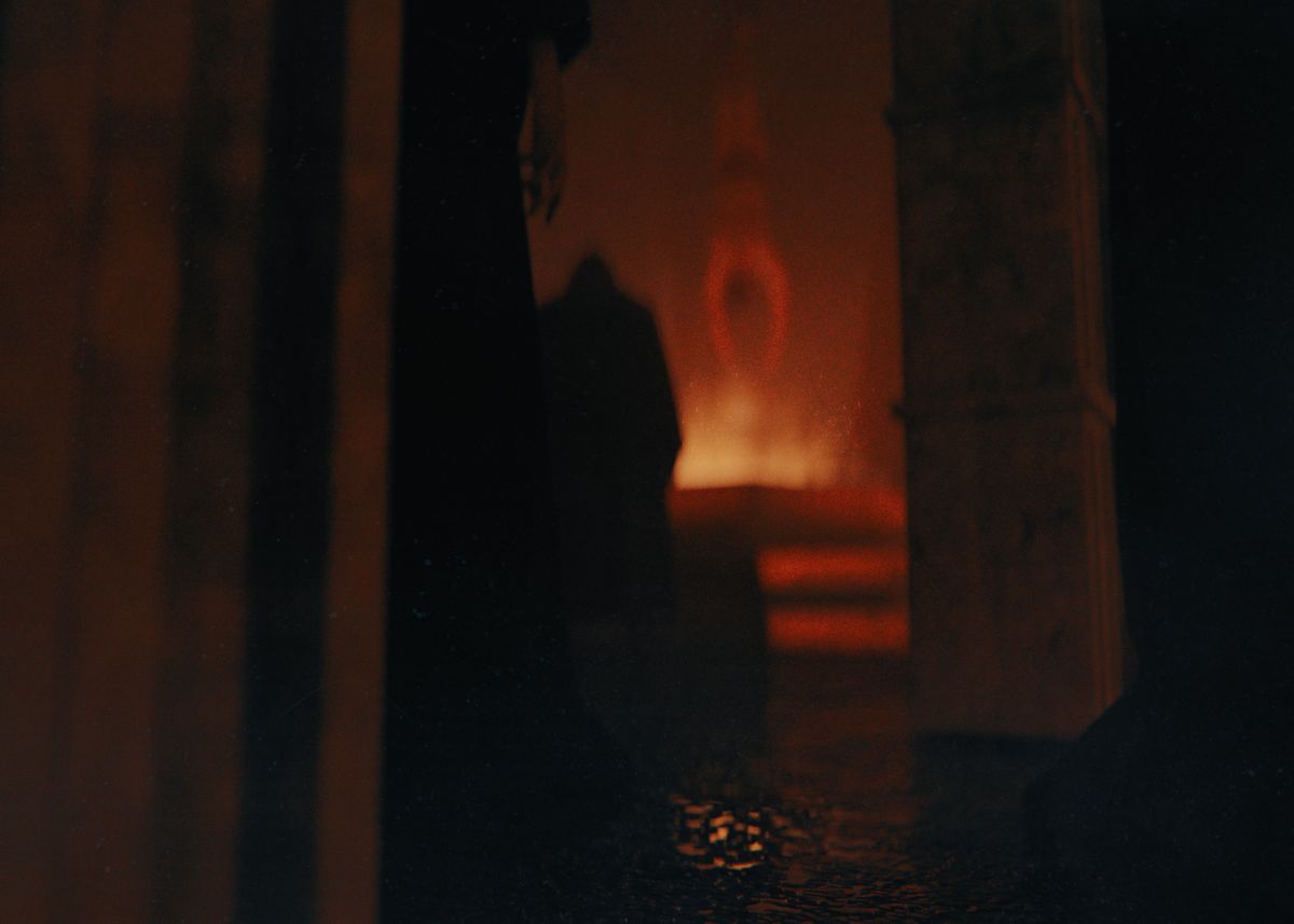 'Red Sacrifice Scene 2' Poster by Irawan Rizky | Displate