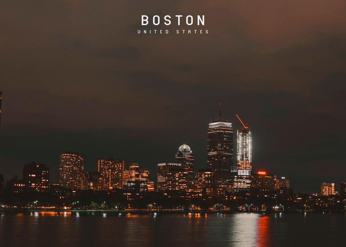 'Boston ' Poster by Big City | Displate
