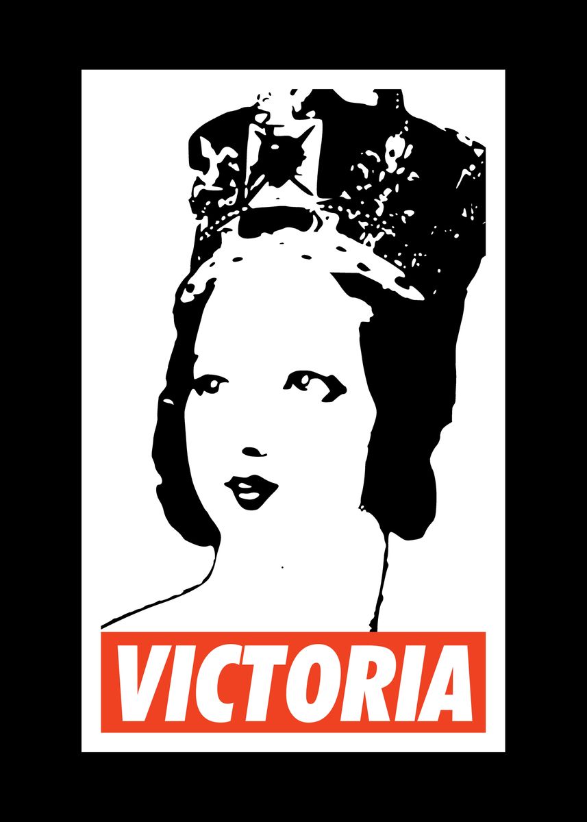 'Queen Victoria' Poster, picture, metal print, paint by Filip Hellman ...