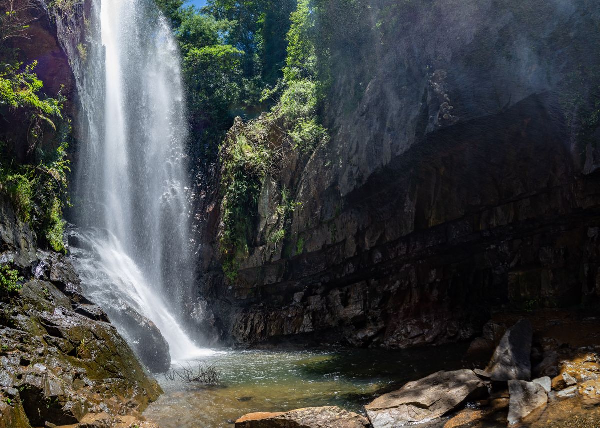 'Watterfall' Poster by Jaco Slabbert | Displate