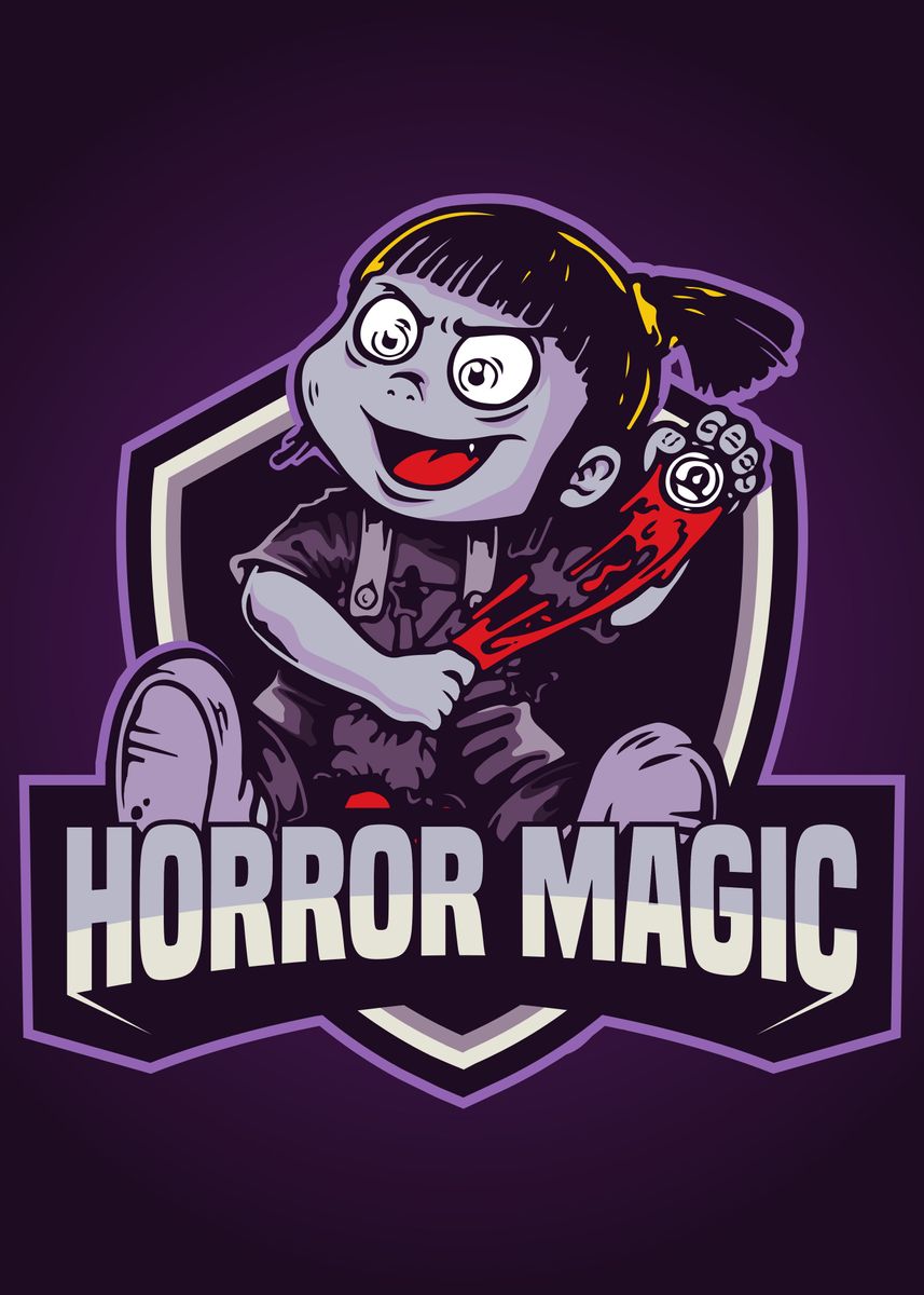 'Game magic' Poster, picture, metal print, paint by JusticeEichmann ...