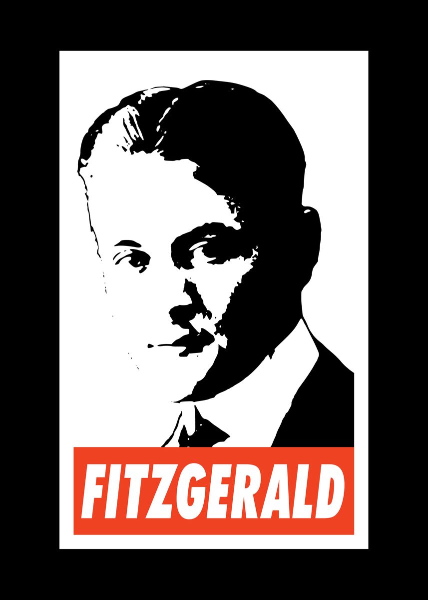 'Scott Fitzgerald' Poster by Filip Hellman | Displate