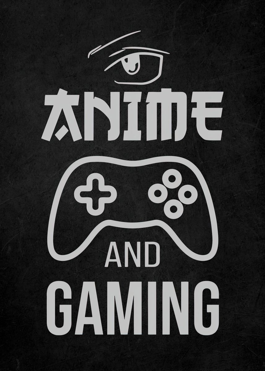 'Game Gaming Quote' Poster, picture, metal print, paint by Funny One ...