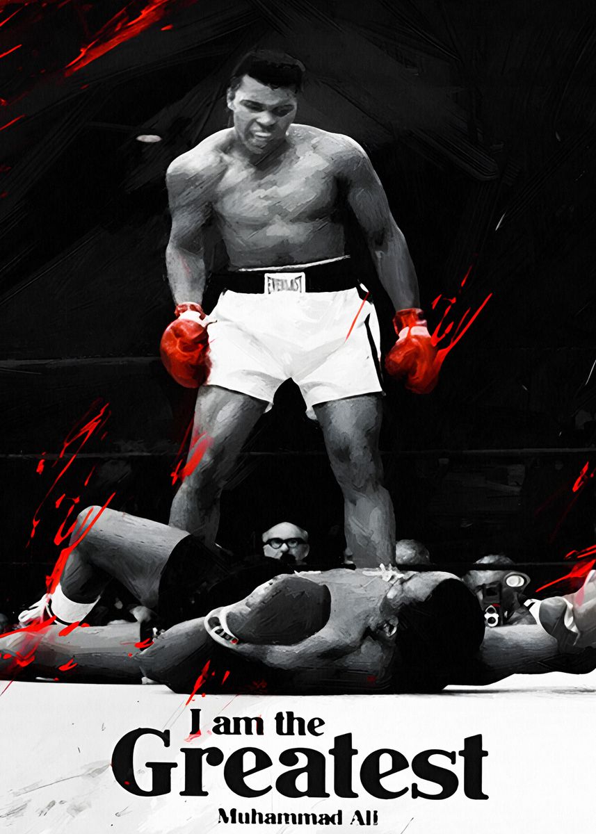 'The Greatest' Poster, picture, metal print, paint by Conceptual ...