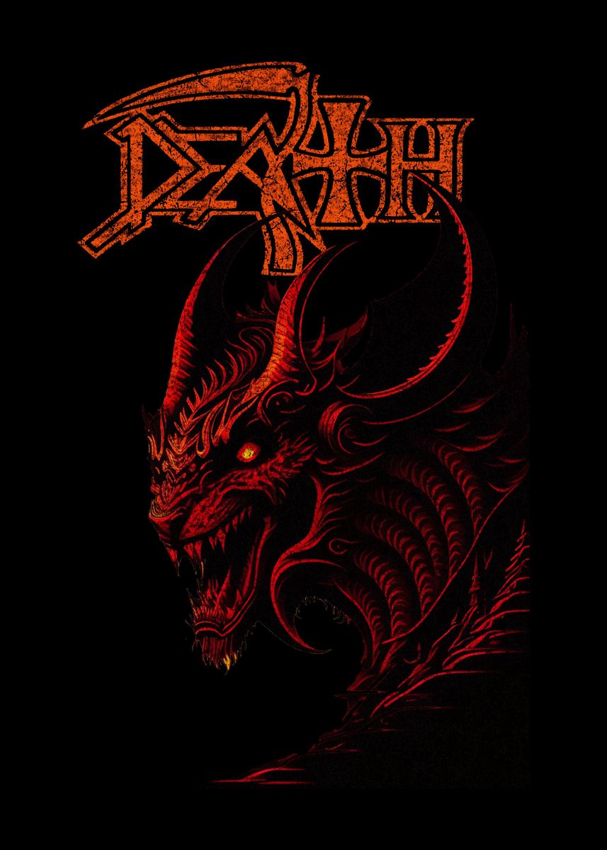 'Death' Poster, picture, metal print, paint by TwistersGymnastics ...