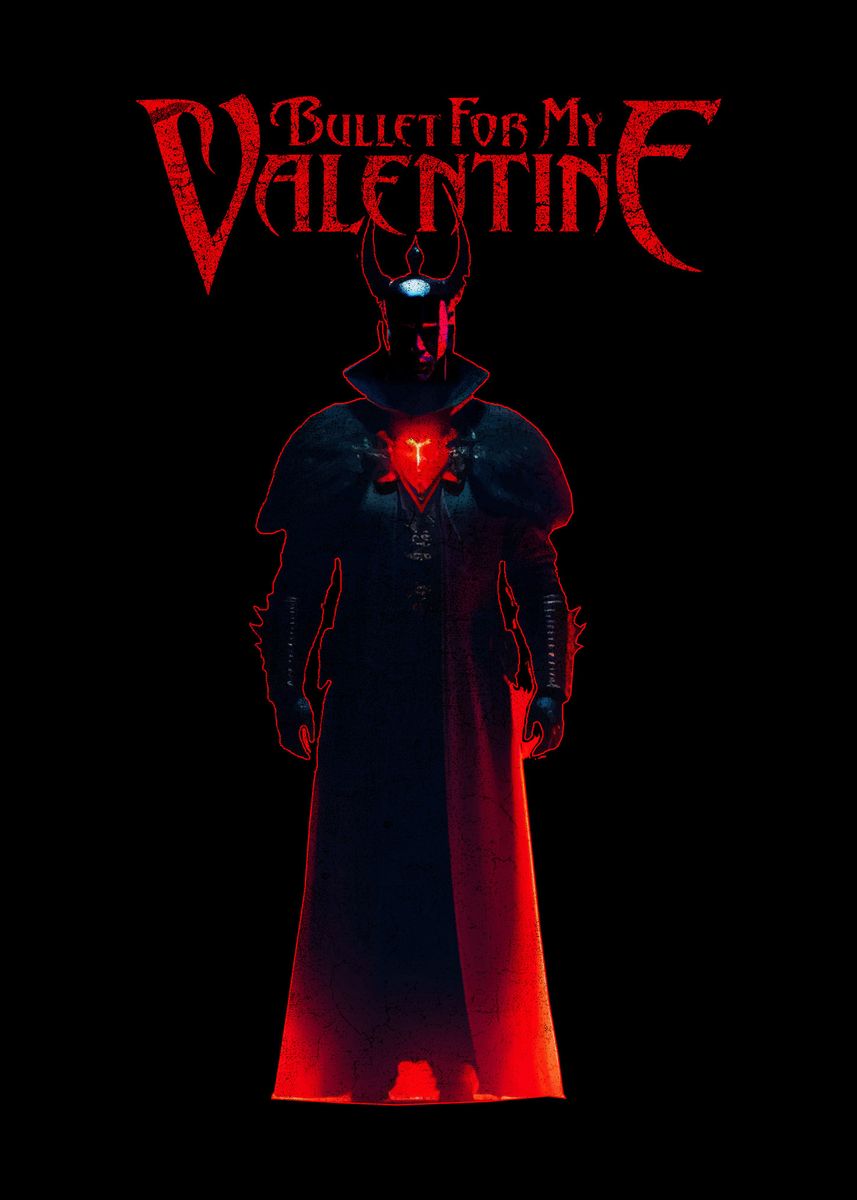 'Bullet for My Valentine' Poster, picture, metal print, paint by ...
