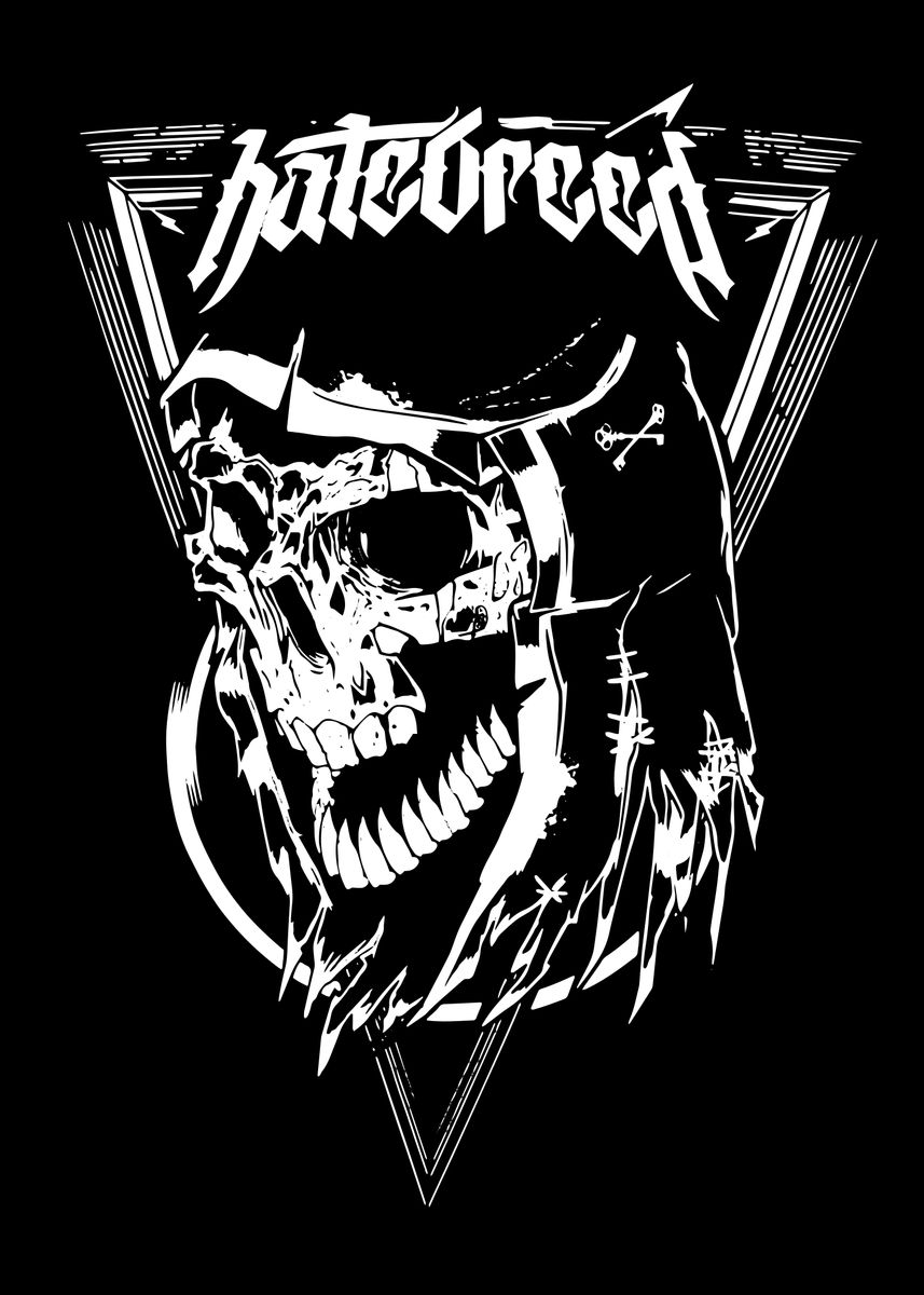'hatebreed band' Poster, picture, metal print, paint by Aksara Alka R ...
