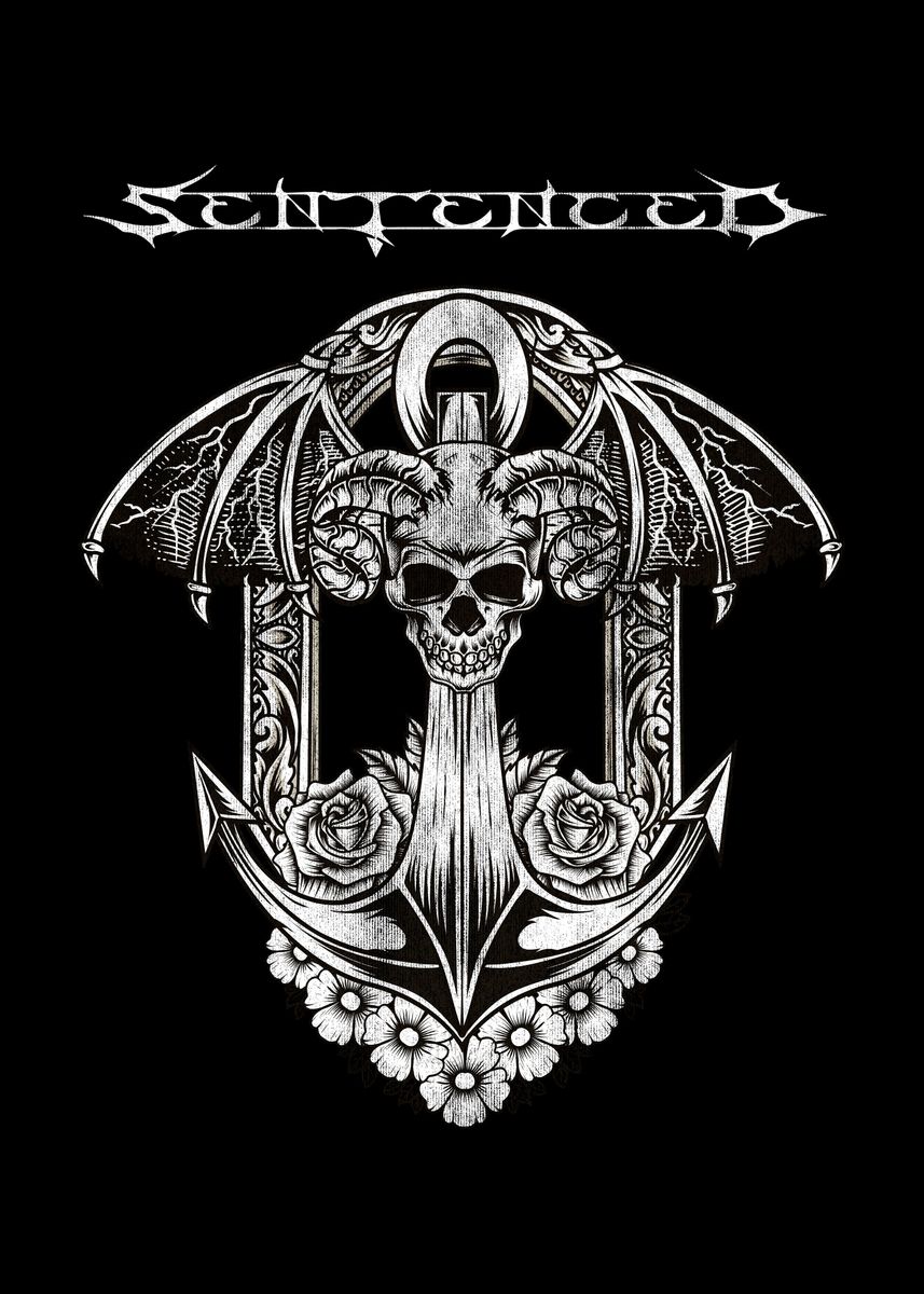 'Drown Together' Poster, picture, metal print, paint by Reece Shayna ...