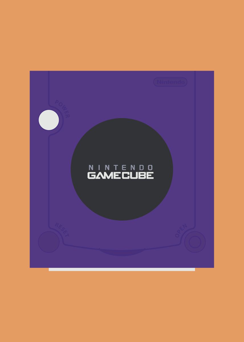 'Nintendo Gamecube console' Poster, picture, metal print, paint by MVDZ ...