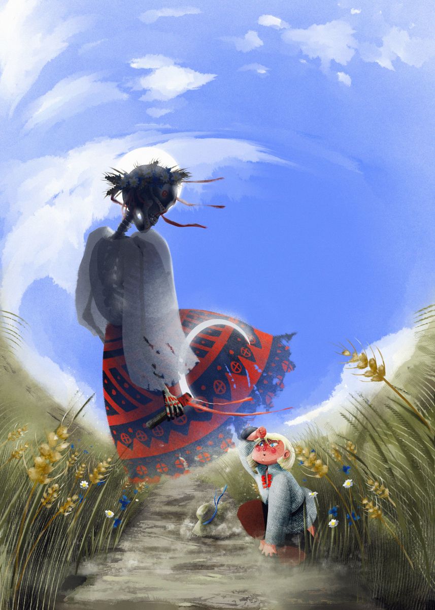 'Lady Midday' Poster by northteaart | Displate