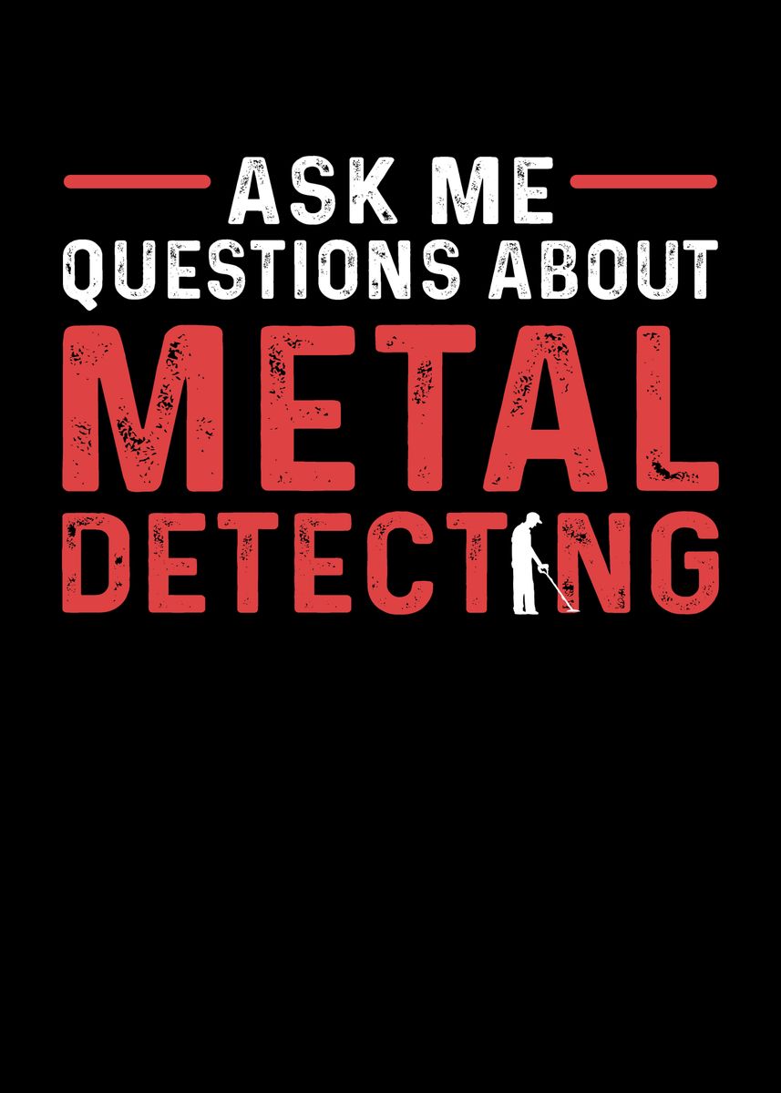 'Metal Detection' Poster, picture, metal print, paint by Fabian El ...