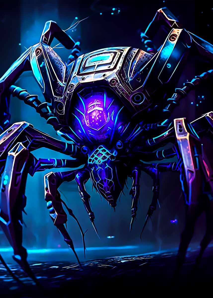'Spider' Poster by minh doan | Displate