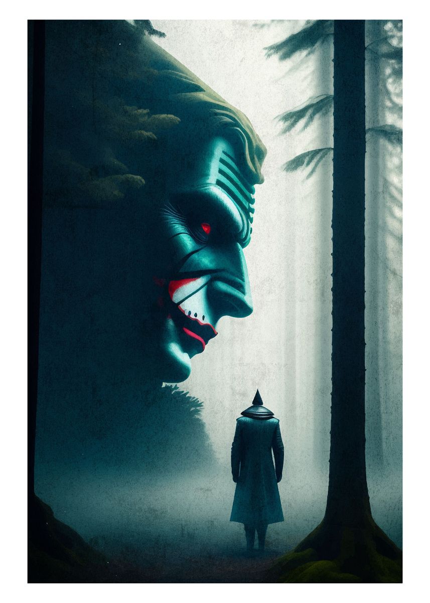 'clown' Poster, picture, metal print, paint by riyadi elyas rahmadi ...