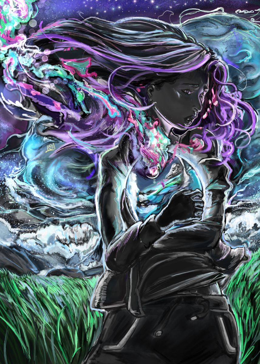 'Egress' Poster, picture, metal print, paint by Daniel Acree | Displate