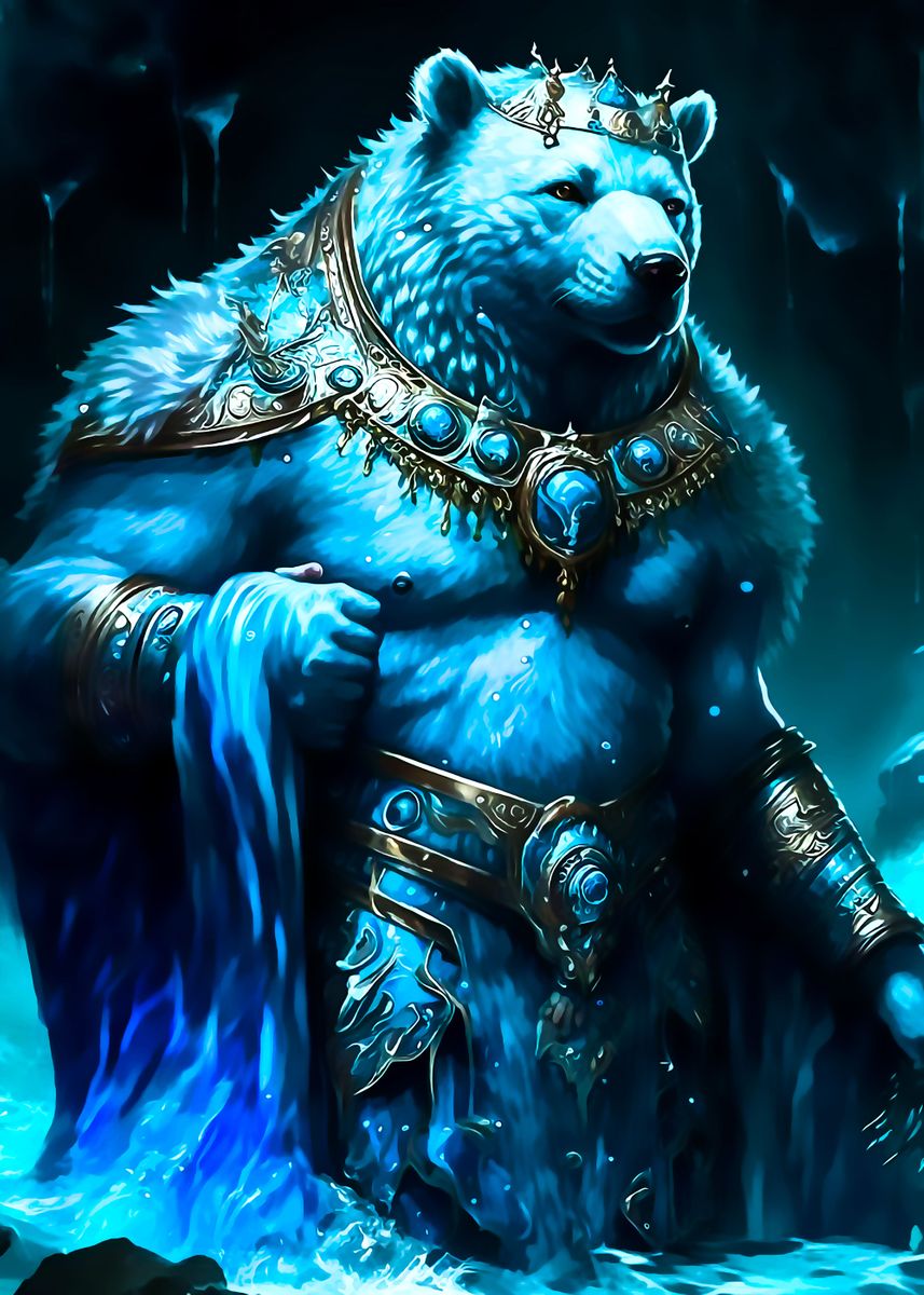 'Bear' Poster by minh doan | Displate