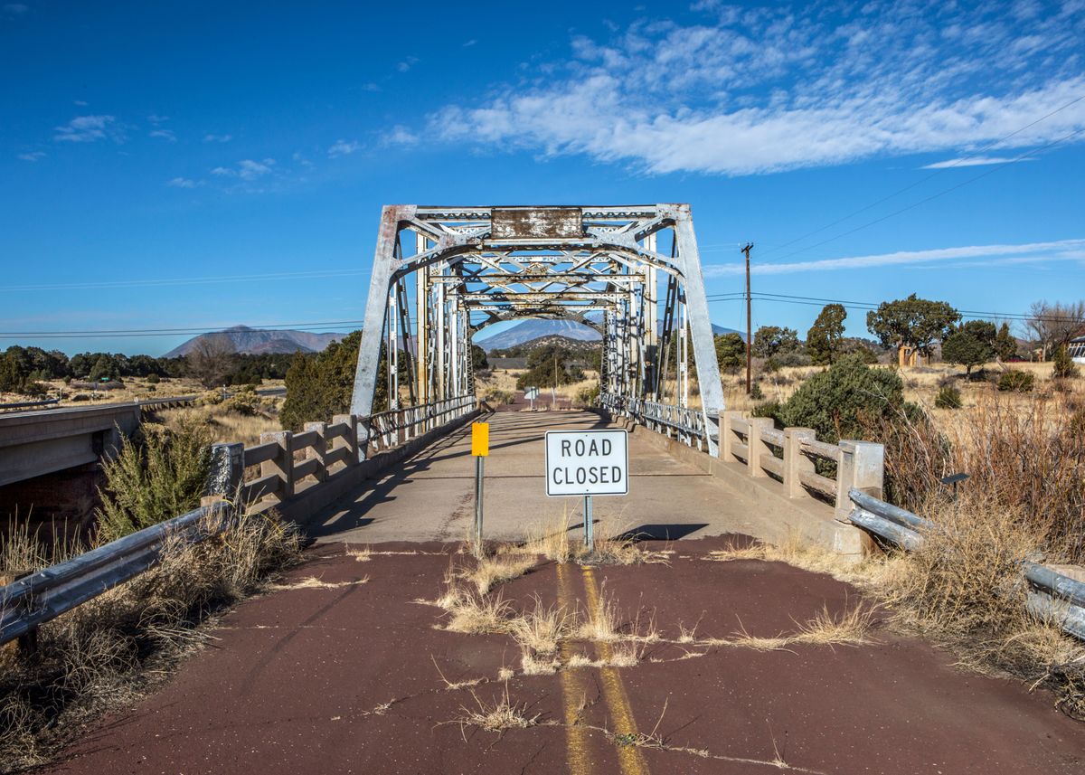 'Winona Bridge' Poster by David Hare | Displate