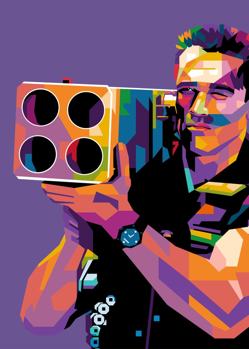 'Commando Film' Poster, picture, metal print, paint by Ananda Praj ...