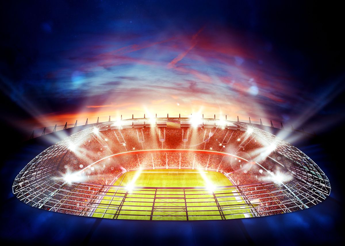 'Stadion' Poster by FotoKonzepte | Displate