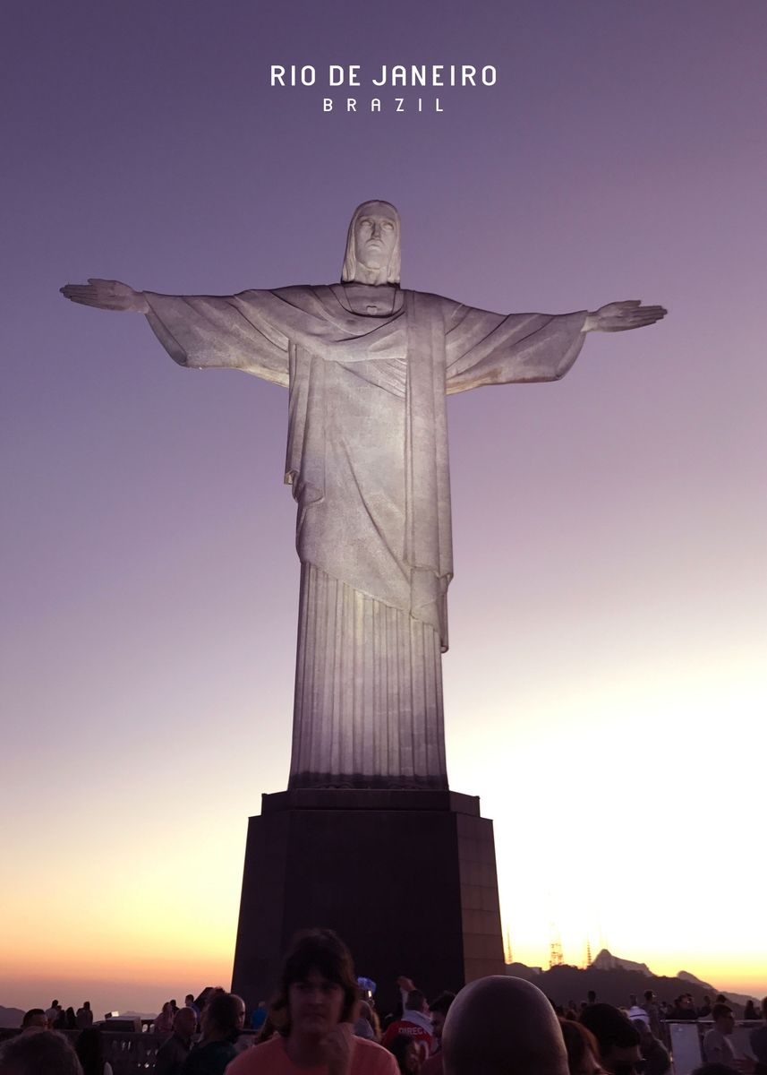 'Rio de Janeiro ' Poster, picture, metal print, paint by Travel Addict ...