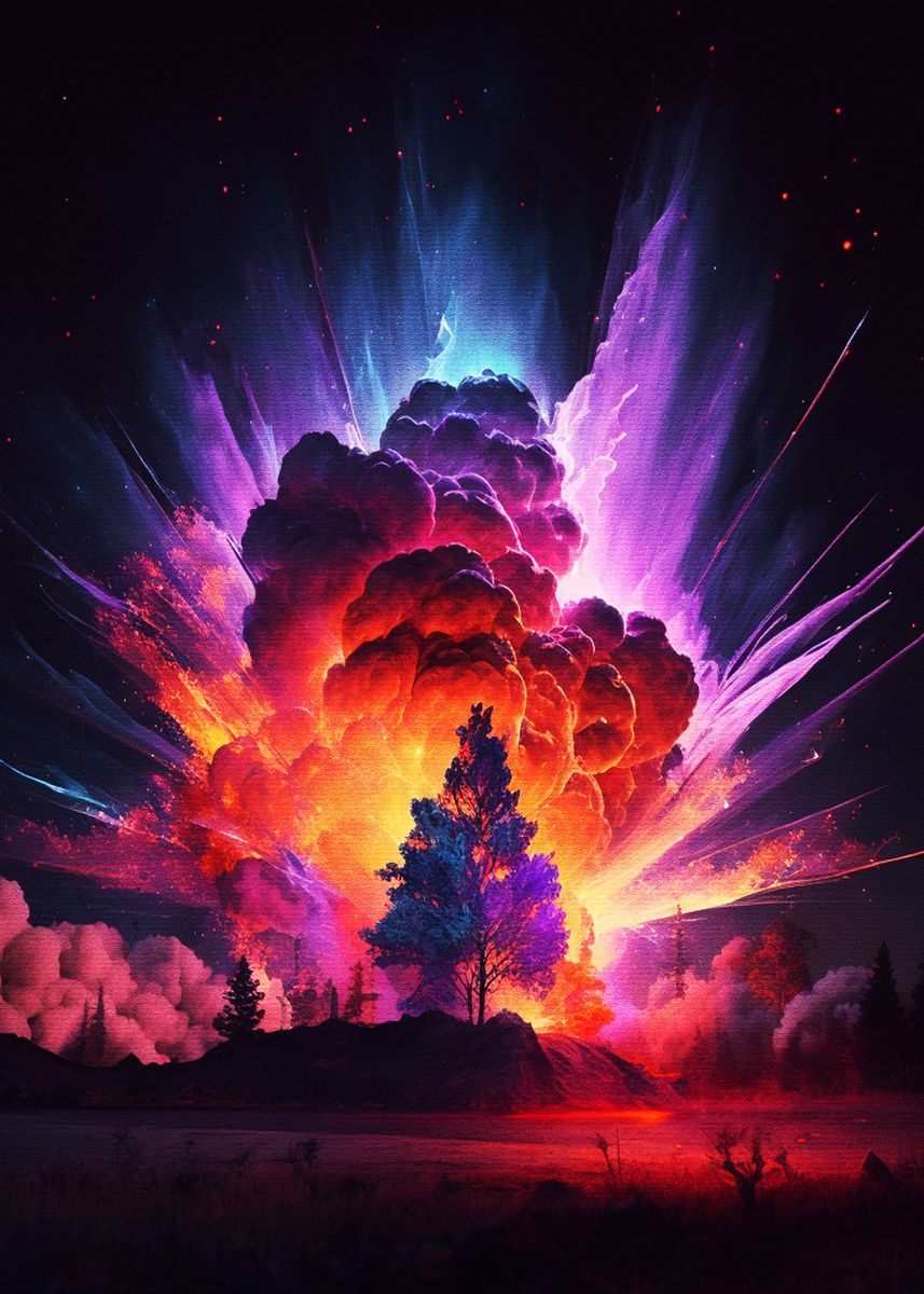 'Infrared solar imaging' Poster, picture, metal print, paint by Fachrul ...