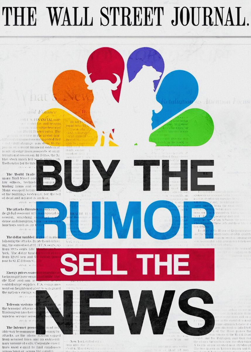 'Buy The Rumor' Poster, picture, metal print, paint by Conceptual ...