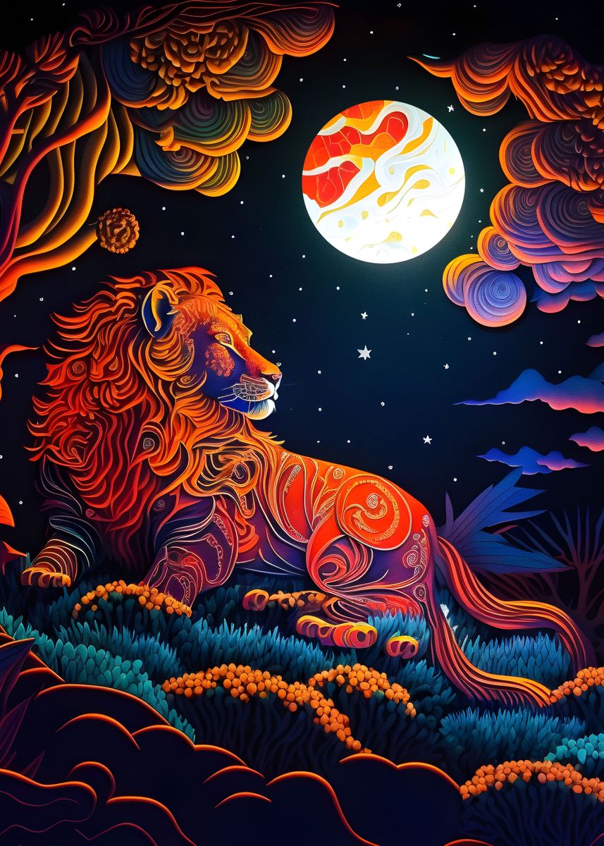 'leon neon light' Poster, picture, metal print, paint by Muhammad Irsan ...