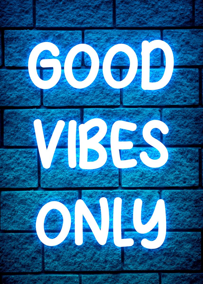 'neon quotes ' Poster by Lunzii Art | Displate