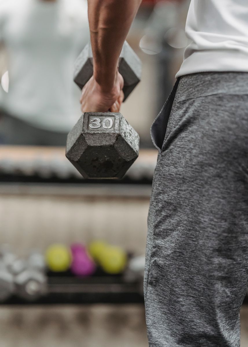 'Weight Training' Poster by Sam Brady | Displate